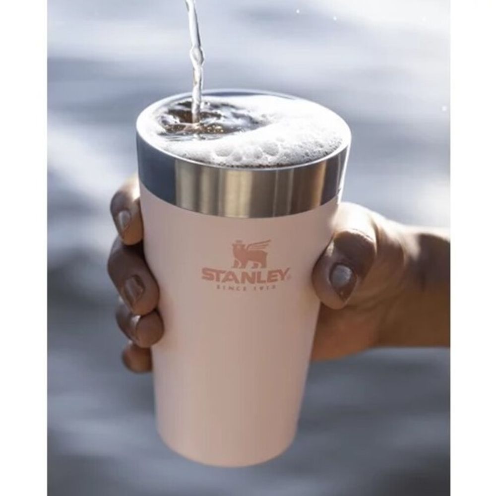 Copo Térmico para Cerveja Limestone 473ml Stanley Rosa Claro - hamcassab